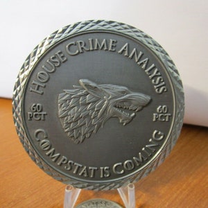 NYPD 60th Precinct COMPSTAT is Coming Game of Stats Challenge | Etsy