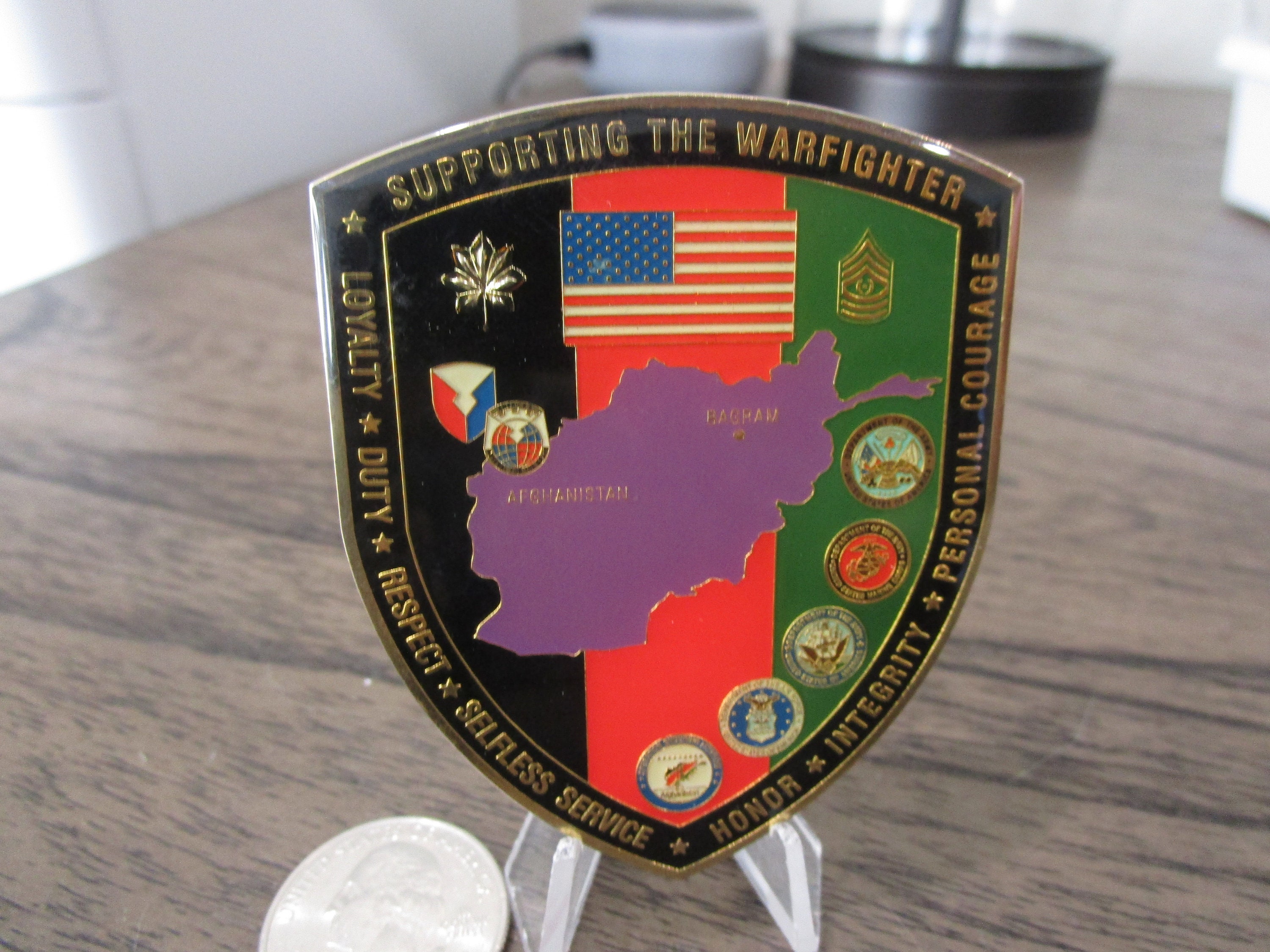 Army 3rd Battalion 401st Army Field Support Brigade OIF OEF CSM ...