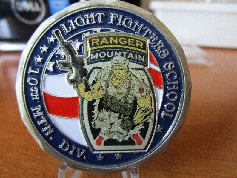 US Army Ranger Light Fighters School 10th Mountain DIV Fort | Etsy
