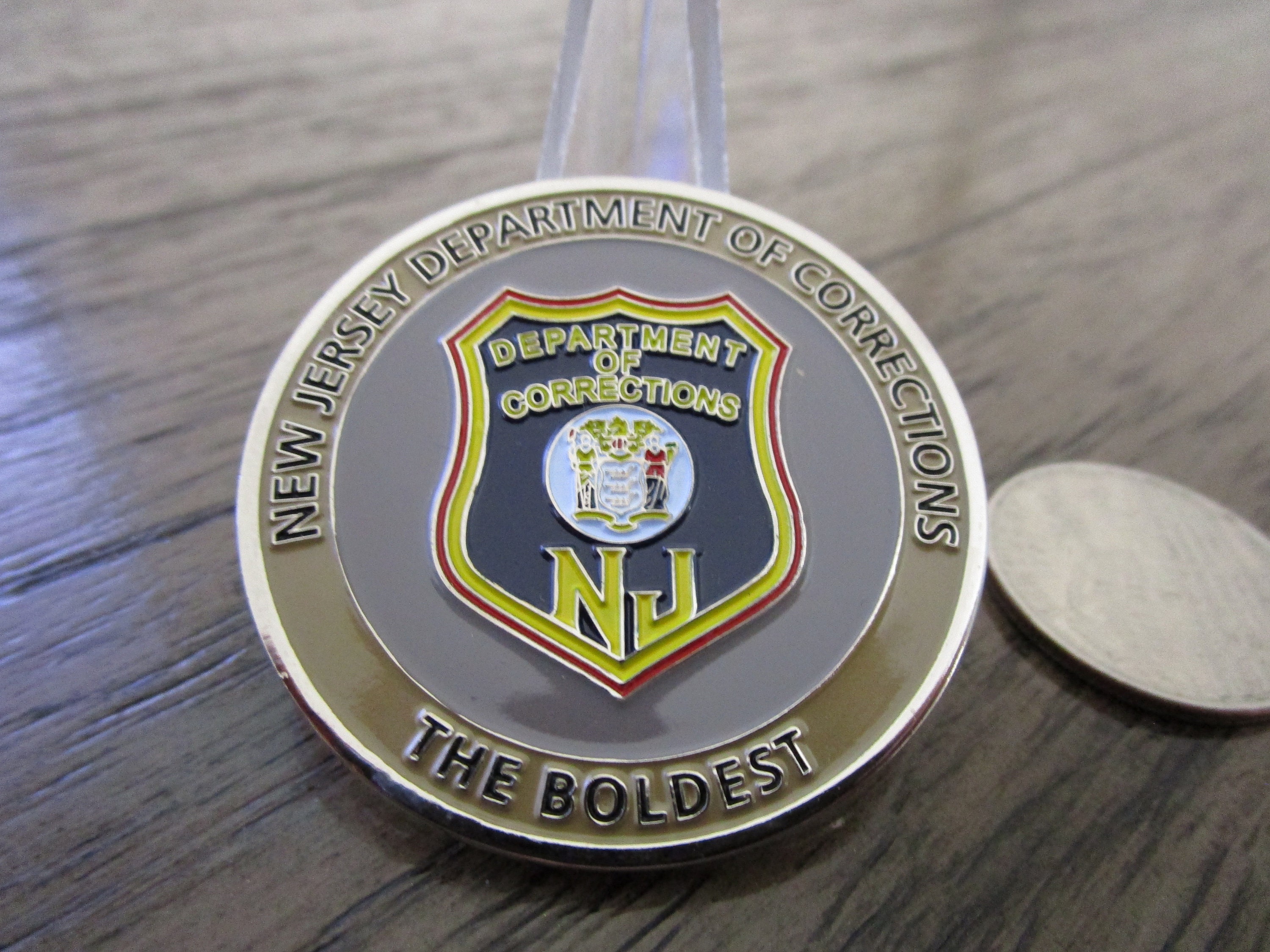New Jersey Department of Corrections NJ Challenge Coin - Etsy