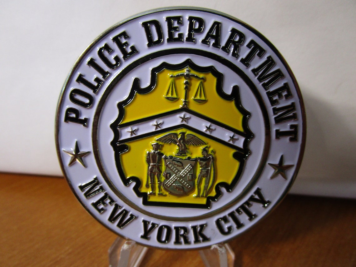 NYPD Guns and Coffee Police Dept New York City Challenge Coin | Etsy