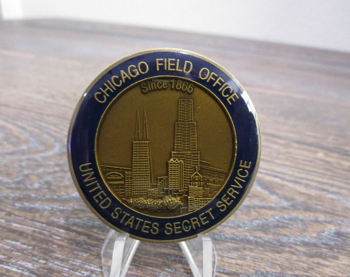 USSS US Secret Service Chicago Field Office Challenge Coin #139K (eby ...