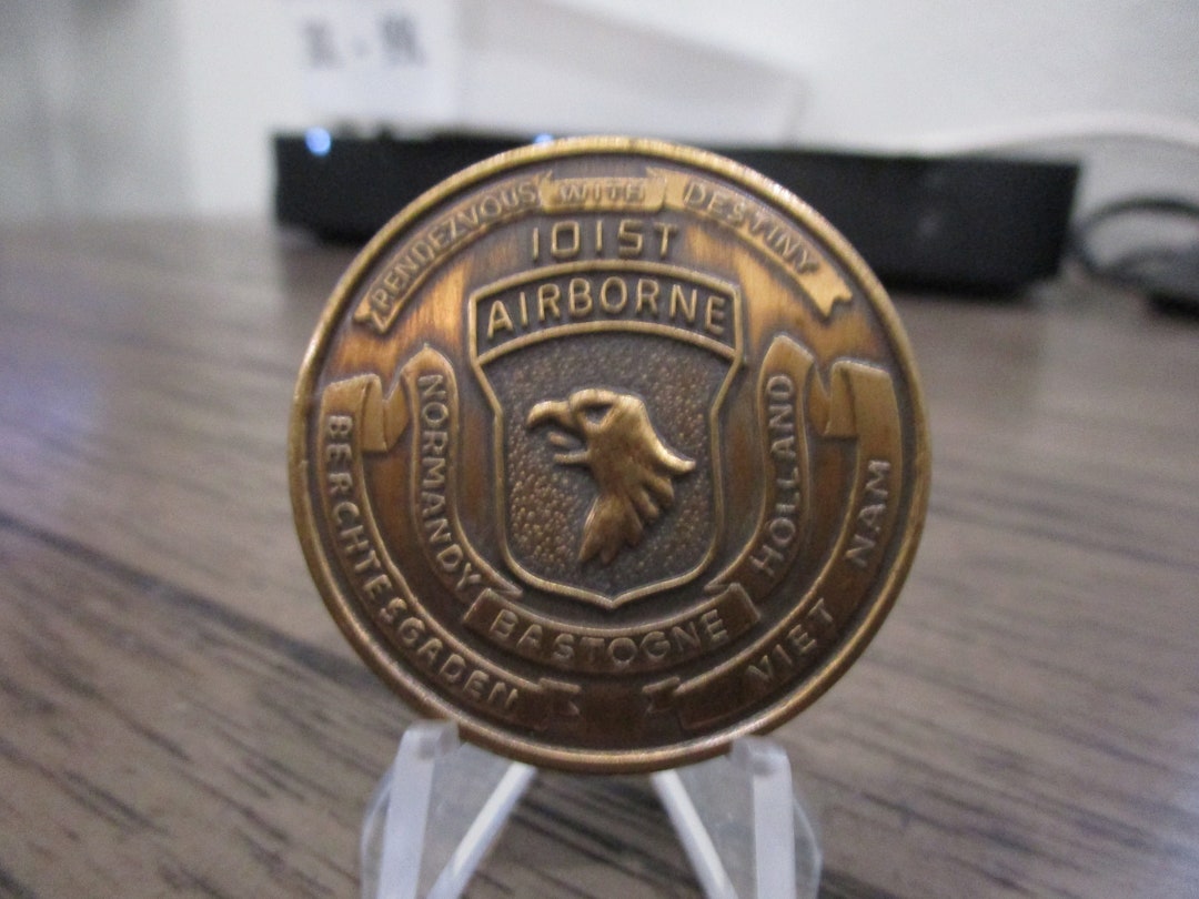 Vintage US Army 101st Airborne Air Assault Challenge Coin #959T - Etsy
