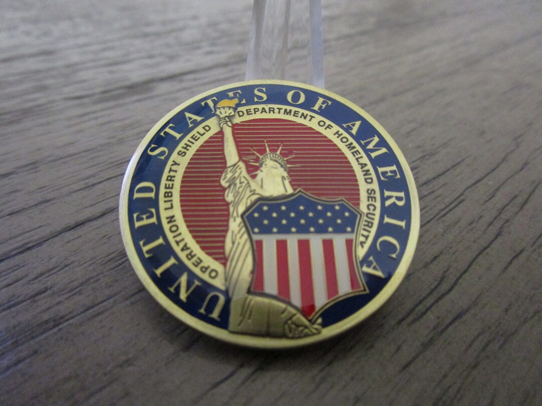 US CBP Customs and Border Protection Liberty Shield Challenge - Etsy