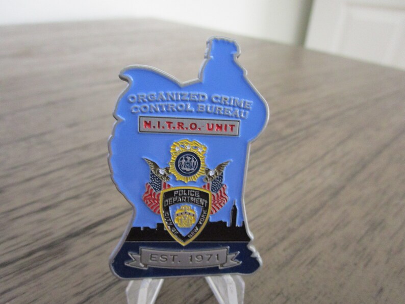 NYPD Organized Crime Control Bureau NITRO Unit Reaper - Etsy
