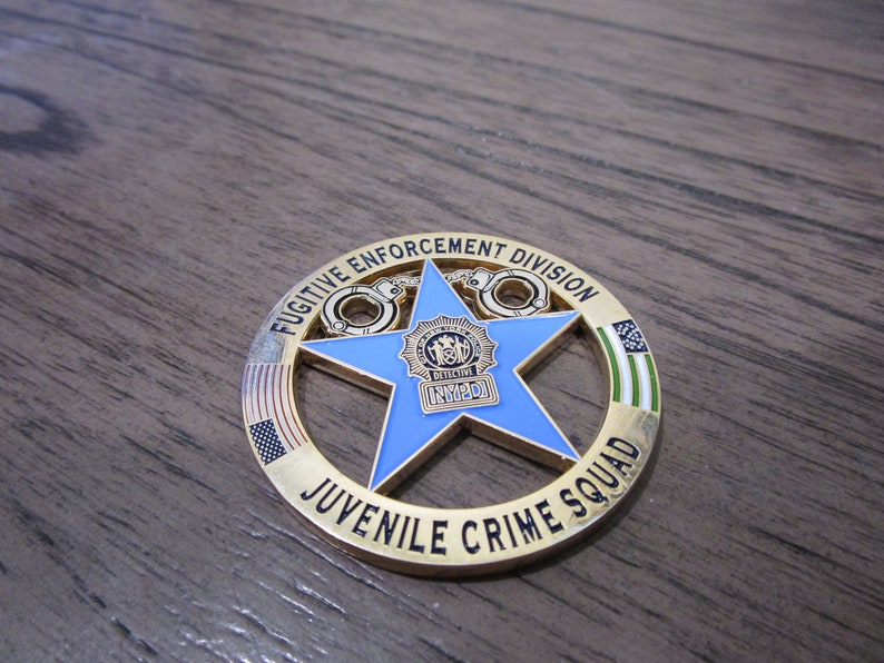 NYPD Fugitive Enforcement Division Juvenile Crime Squad - Etsy