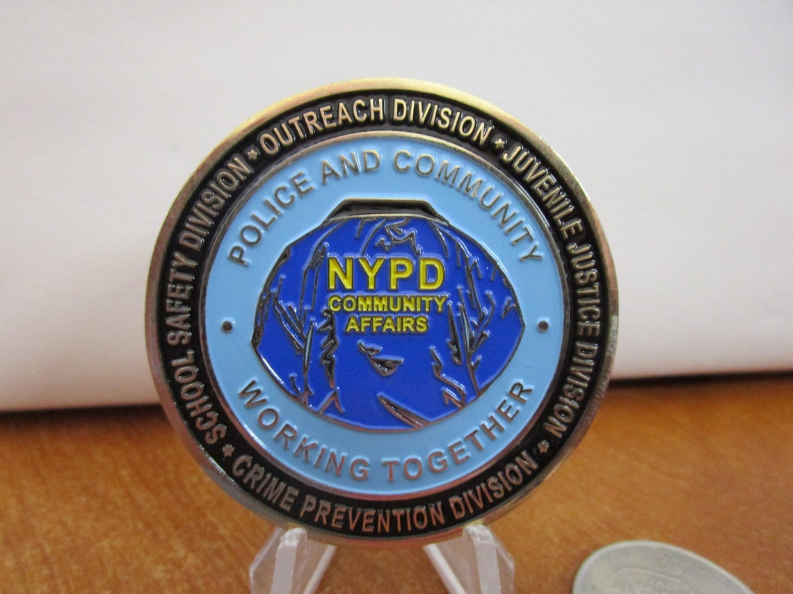 NYPD Community Affairs Bureau Police & Community Together - Etsy