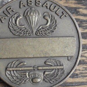 US Army 101st Airborne Division Air Assault Challenge Coin #C267 - Etsy