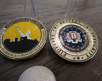 Fbi Challenge Coin | Etsy