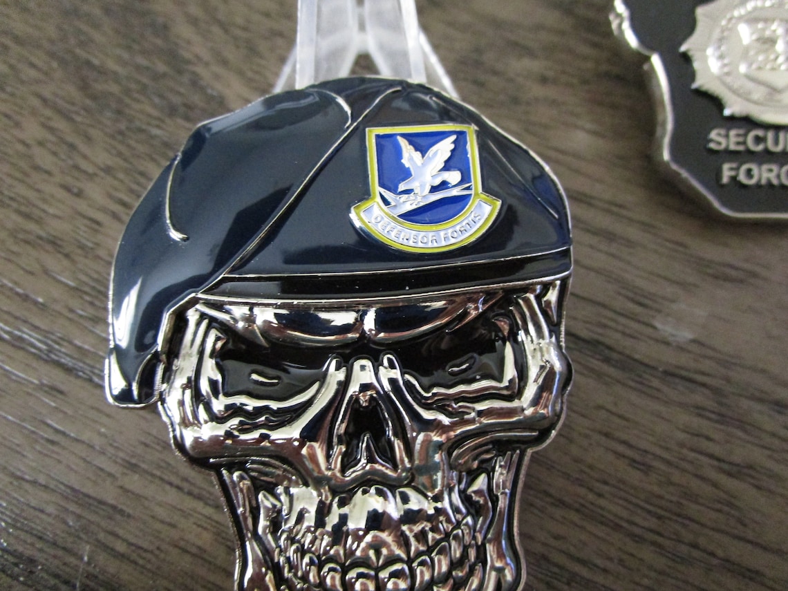 USAF Security Forces Defenders of the Force MP SF Skull - Etsy