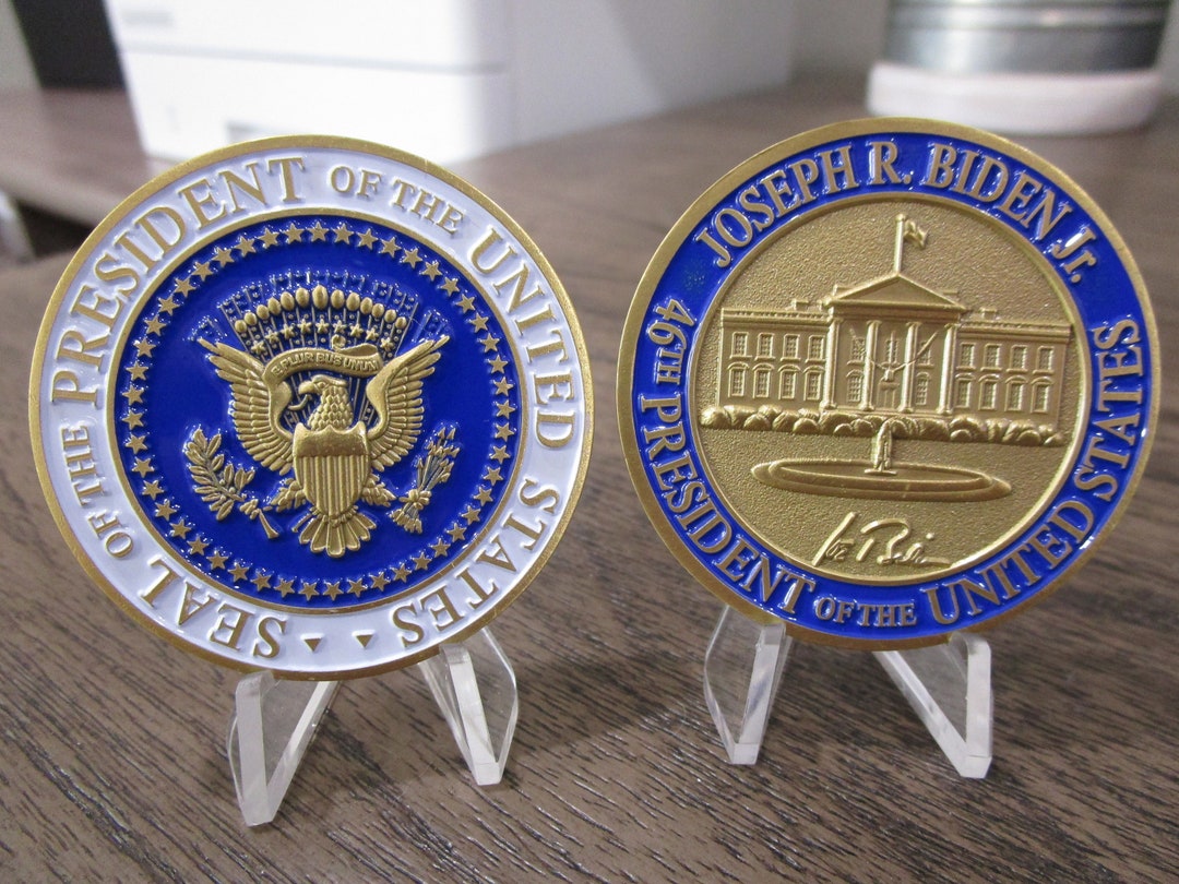 President Joe Biden 46th POTUS Joseph R. Biden Challenge Coin - Etsy