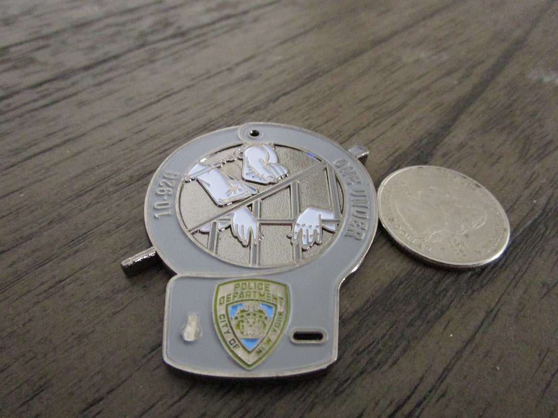 NYPD 13TH Precinct Special Operations Handcuff Challenge Coin #435B - Etsy