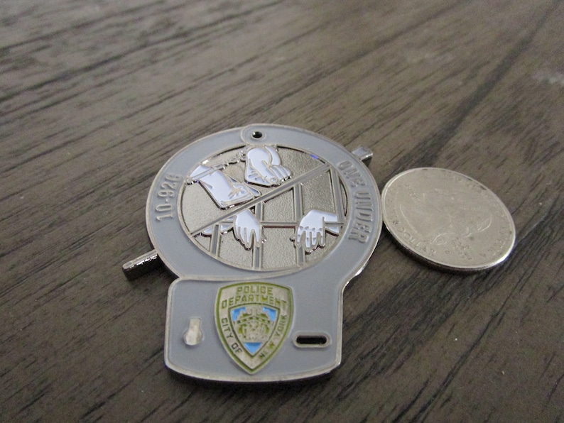 NYPD 13TH Precinct Special Operations Handcuff Challenge Coin | Etsy