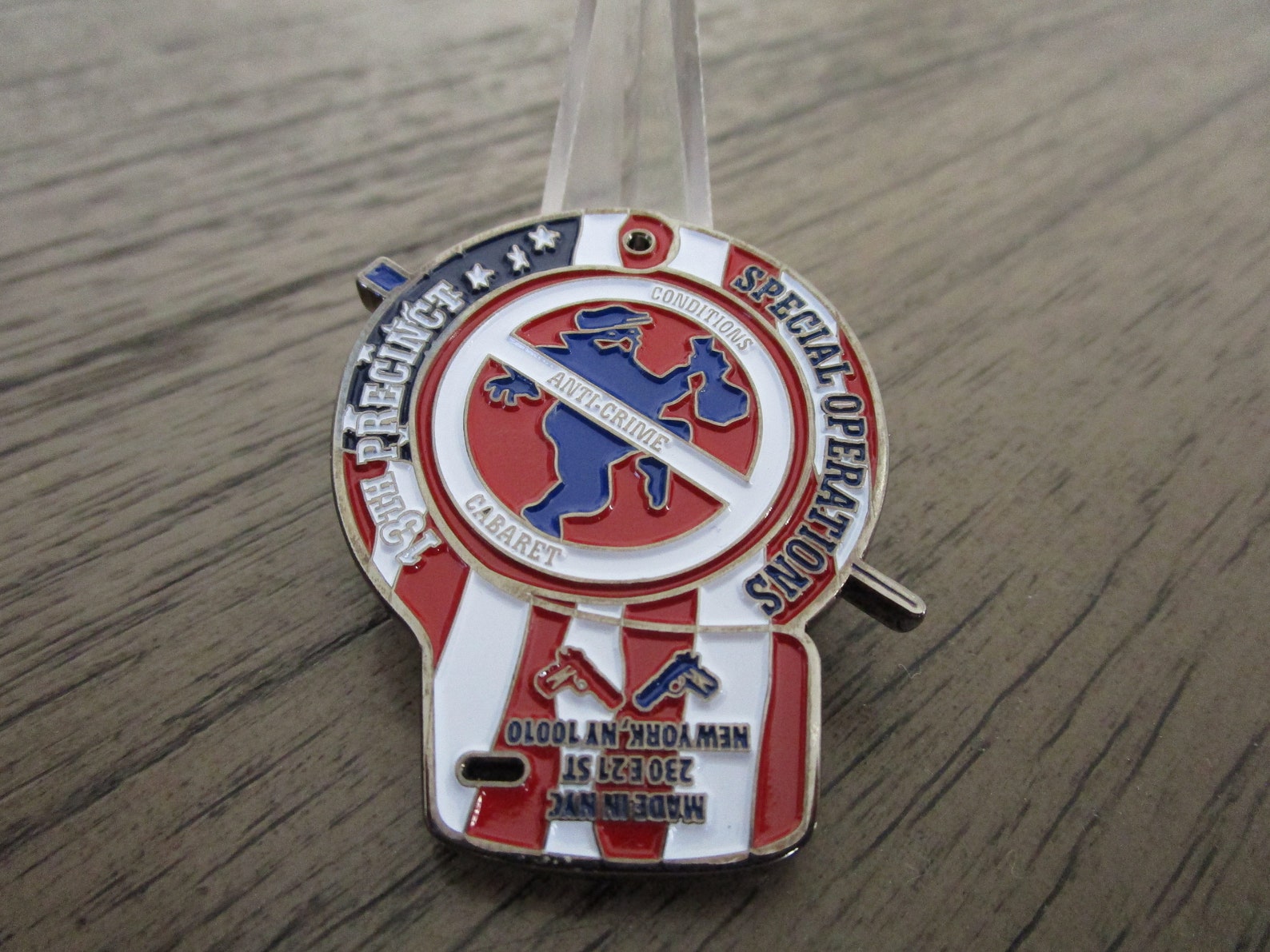 NYPD 13th Precinct Special Operations 10-92c Anti Crime | Etsy