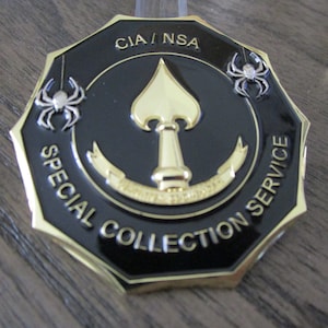 Covert Activities Special Collection Service CIA NSA Challenge Coins - Etsy