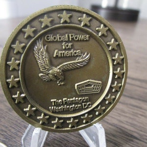 USAF Director of Global Power Programs SAF AQP Challenge Coin #277K ...
