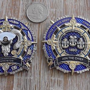 Lot of 6 USN CPO Navy Chief Goat Locker the Chosen Few Chief Petty ...