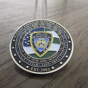 NYPD New York Police Dept Russian American Officers Assoc Challenge ...