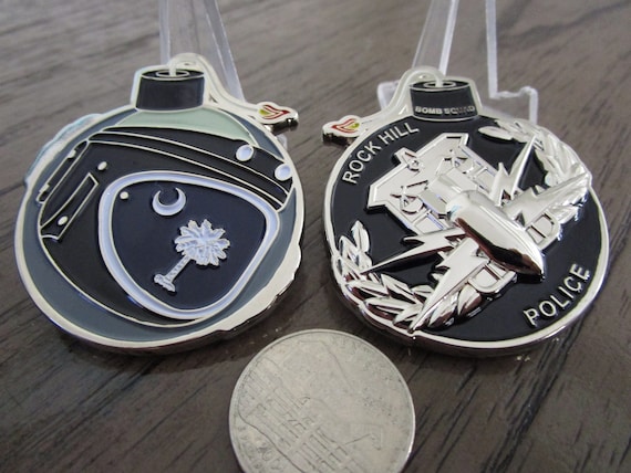 Rock Hill SC Police Bomb Squad Challenge Coin - Etsy