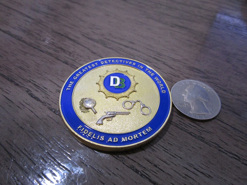 NYPD 66th Precinct Detective Squad Challenge Coin 461C - Etsy