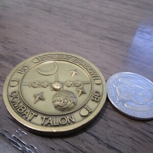 USAF AFSOC 505th SOS Special Operations Combat Talon Challenge Coin ...