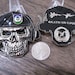 USAF TACP Tactical Air Control Party Black Beret Skull Challenge Coin ...