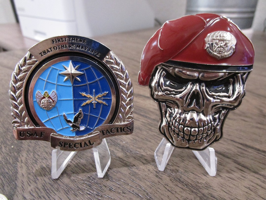 Set of 2 United States Air Force Special Forces Pararescueman Creed ...