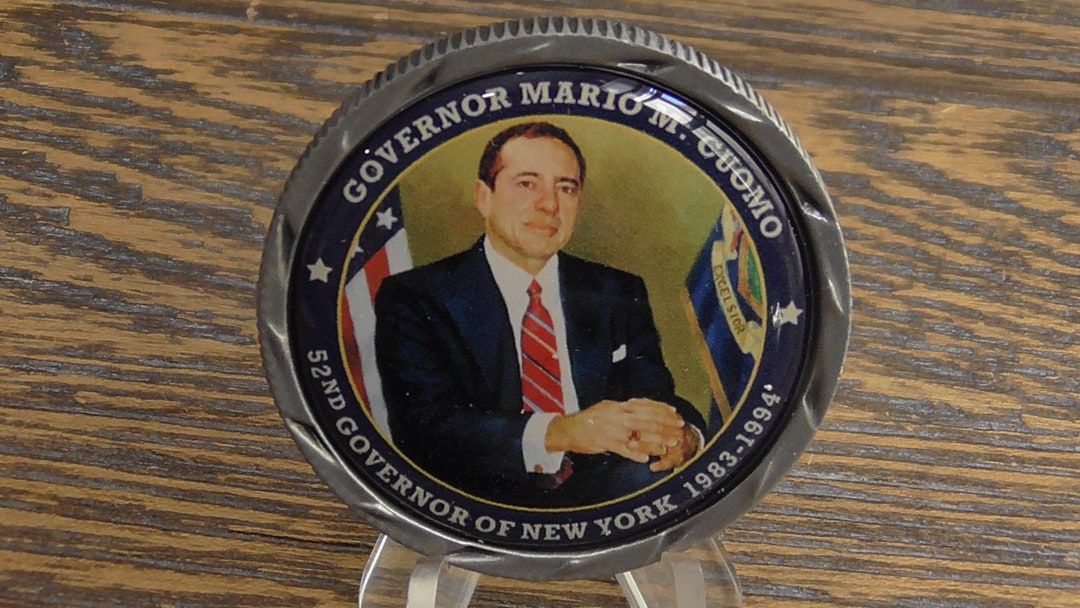 Governor Mario M Cuomo 52nd Governor of New York Challenge Coin #871U ...