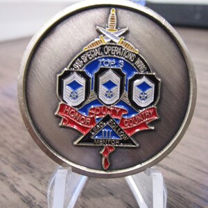 USAF AFSOC 919th Special Operations Wing TOP 3 Challenge Coin 843R - Etsy