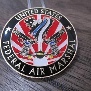 United States Federal Air Marshal Service FAMS FAM Challenge Coin - Etsy