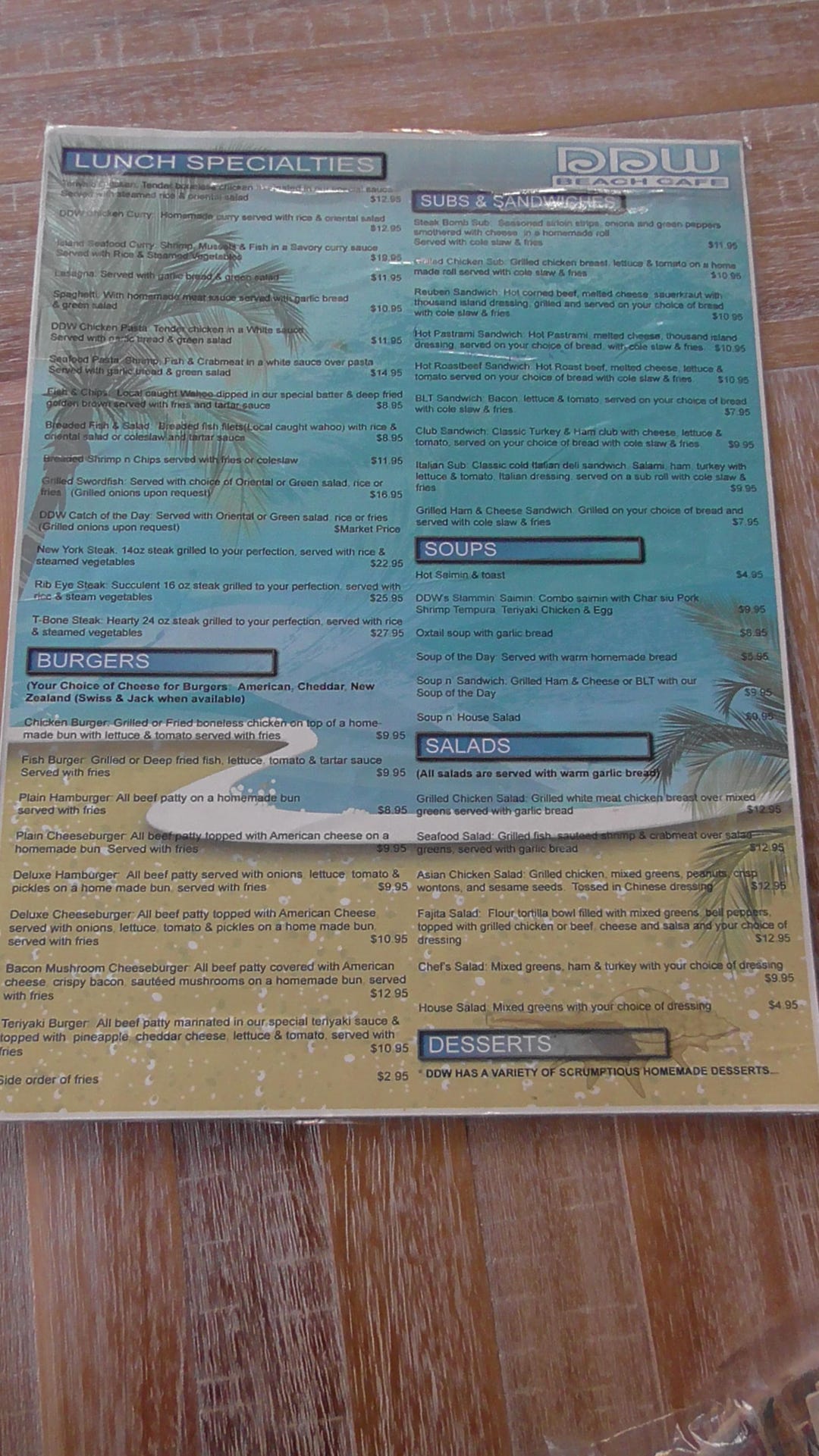 Vintage Laminated Don Cafeto Restaurant Tulum Mexico Menu - Etsy