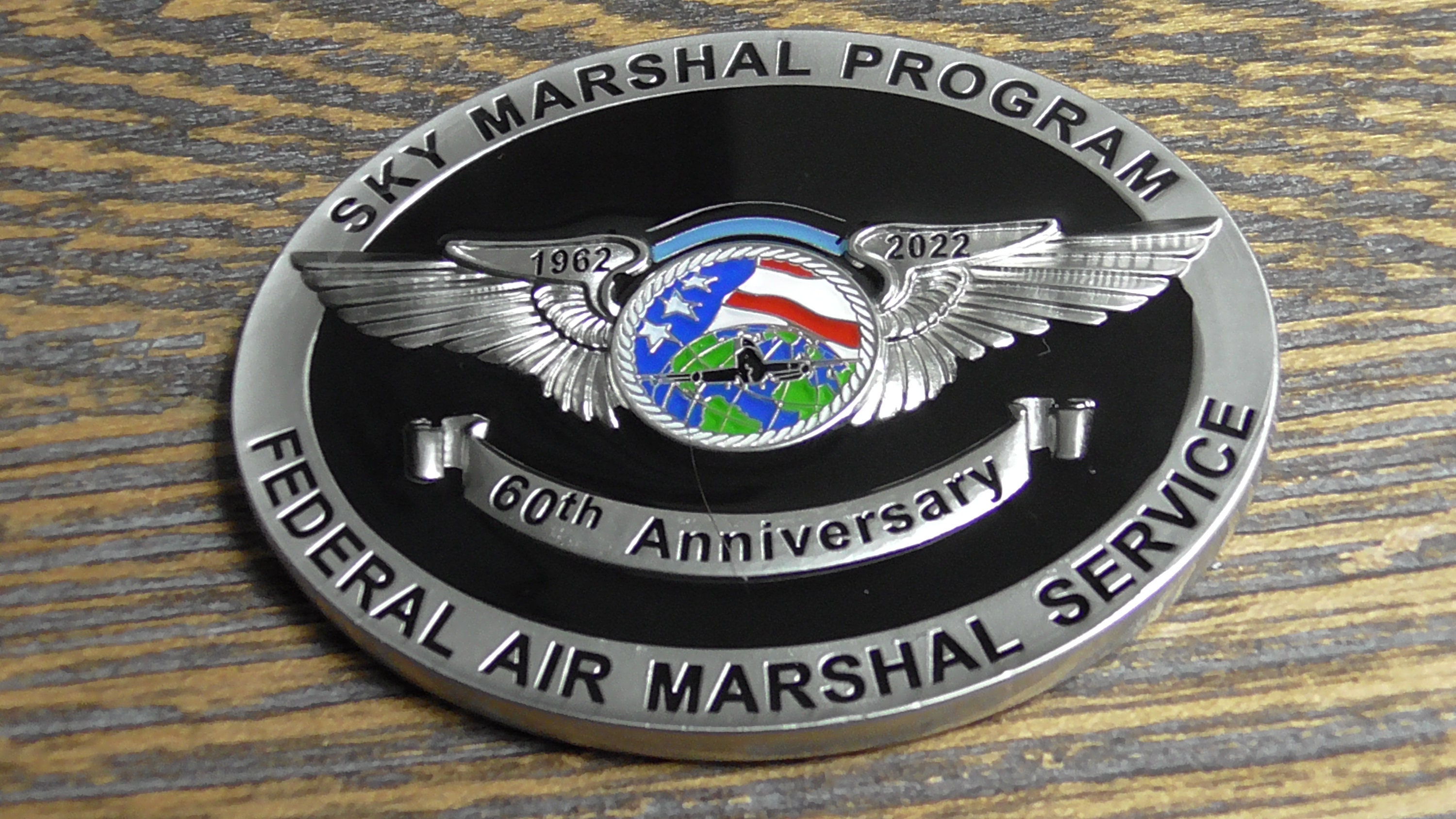 FAMS Federal Air Marshal Sky Marshal Program 60th Anniversary Challenge ...