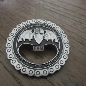 Federal Air Marshal FAM VIPR Winged Punisher Challenge Coin - Etsy