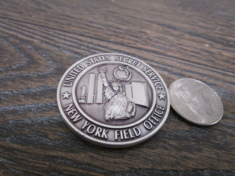 USSS US Secret Service New York Field Office Challenge Coin - Etsy