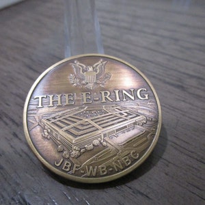 The Pentagon the E Ring JBF WB NBC Ken Robinson Challenge Coin #709U - Etsy
