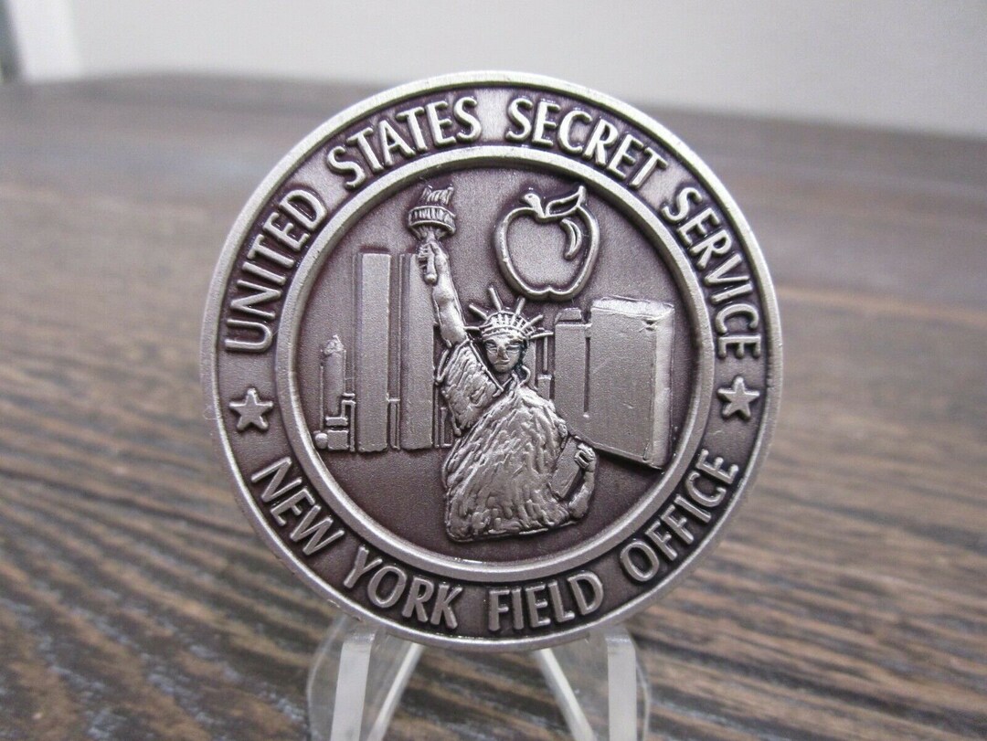 USSS US Secret Service New York Field Office Challenge Coin - Etsy