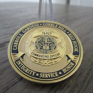 NYPD 76th Precinct Brooklyn Commanding Officer Challenge Coin - Etsy