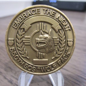 USAF AFSOC 505th SOS Special Operations Combat Talon Challenge Coin ...