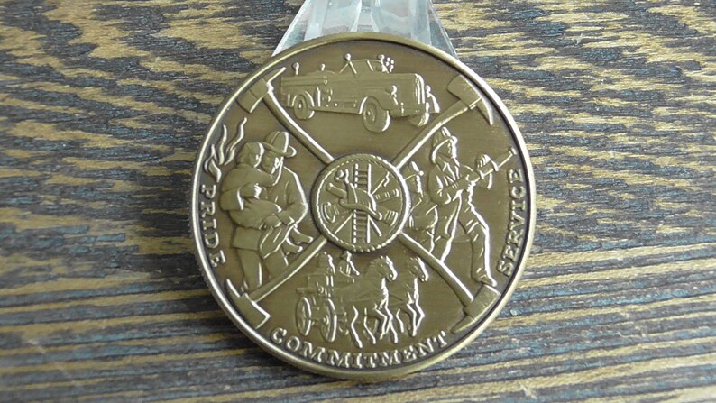 Haw River Fire & Rescue NC 50 Years of Service Challenge Coin #157U - Etsy