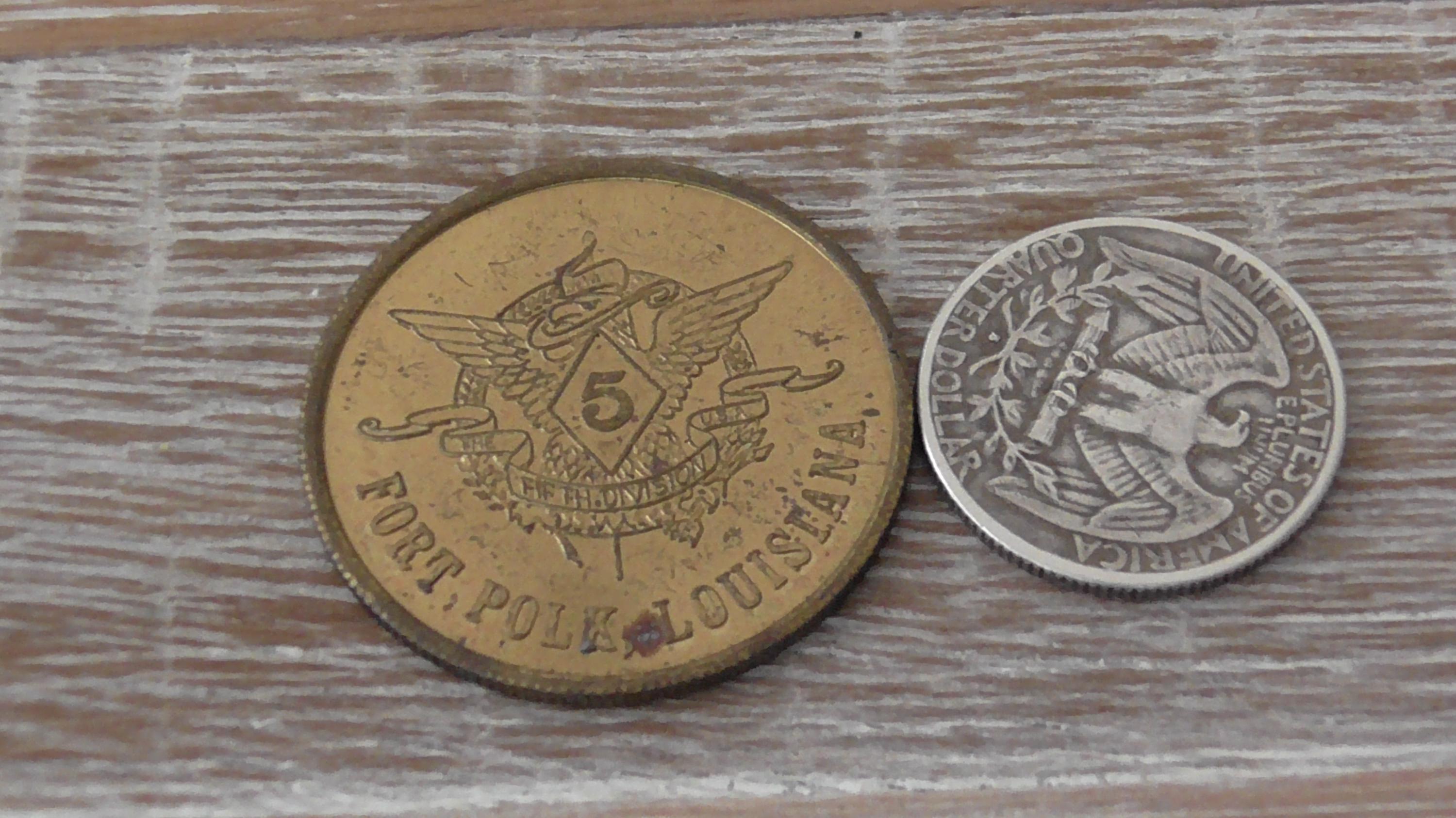 Vintage US Army 5th Infantry Division the Red Devils Fort Polk LA ...