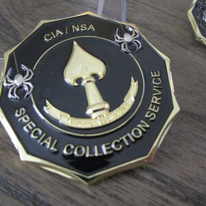 Covert Activities Special Collection Service CIA NSA Challenge Coins - Etsy