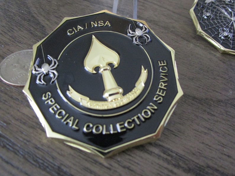 Covert Activities Special Collection Service CIA NSA Challenge Coins - Etsy