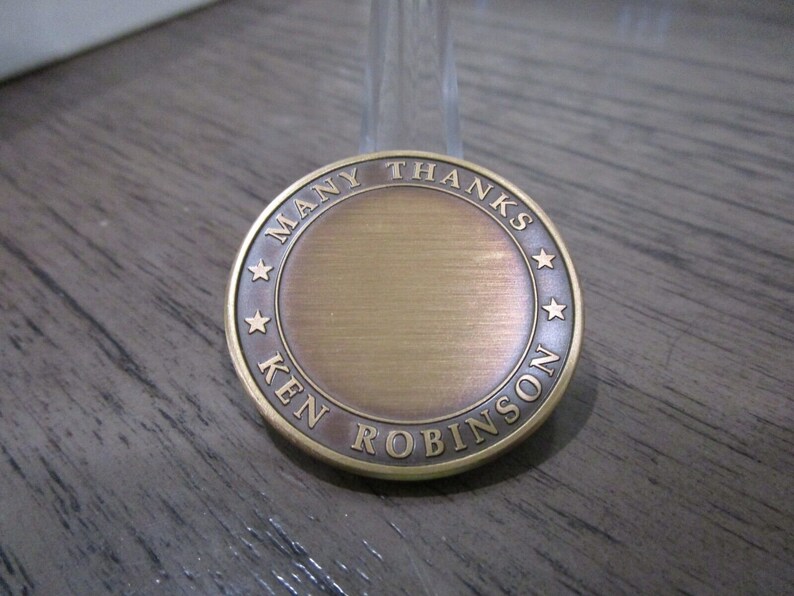 The Pentagon the E Ring JBF WB NBC Ken Robinson Challenge Coin #709U - Etsy