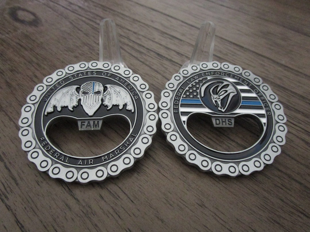 Federal Air Marshal FAM VIPR Winged Punisher Challenge Coin - Etsy