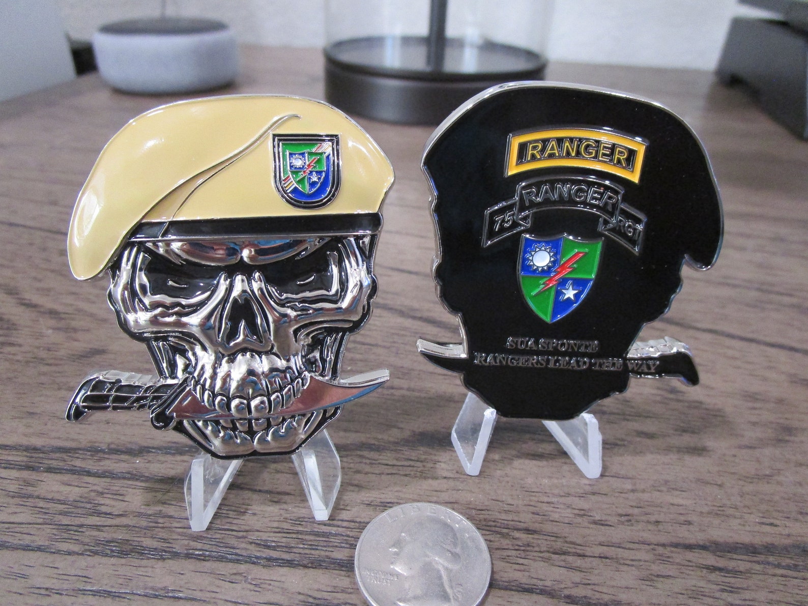 US Army 75th Ranger Regiment Rangers Lead the Way Beret Skull - Etsy
