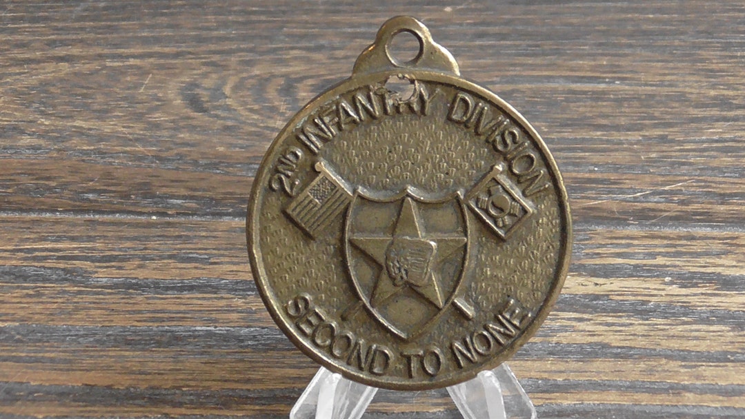 US Army 2nd Infantry Division ROK Team Spirit 87 Challenge Coin #127X ...