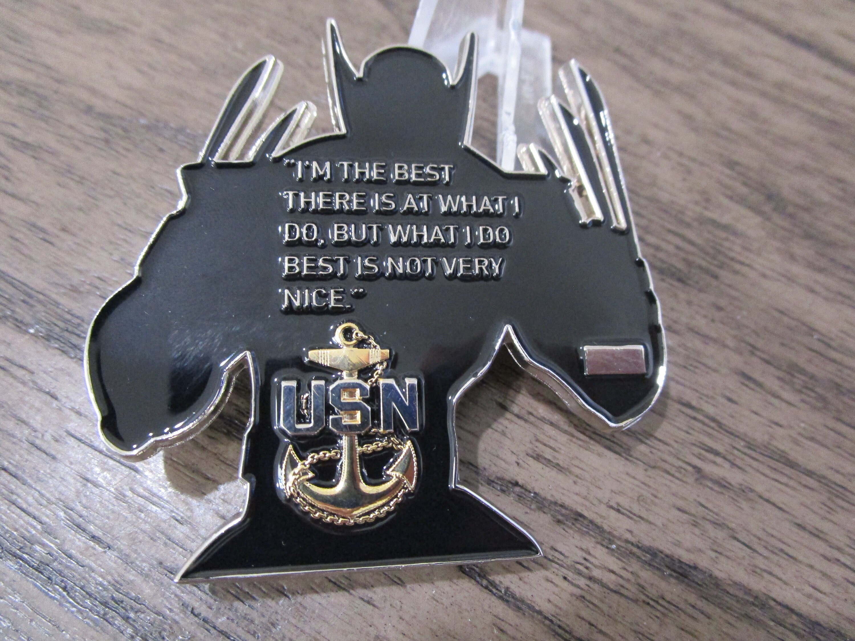 Set of Two Navy Chief CPO Challenge Coins Marvel Superhero | Etsy