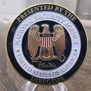 Cyber Security SIGINT CSS NSA Director's Challenge Coin - Etsy