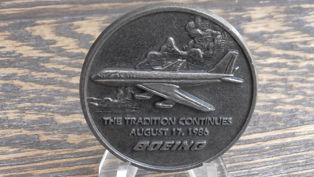 Boeing 5000 Transporter Rollout 17th August 1986 Challenge Coin #7W - Etsy