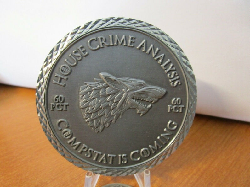 NYPD 60th Precinct COMPSTAT is Coming Game of Stats Challenge | Etsy